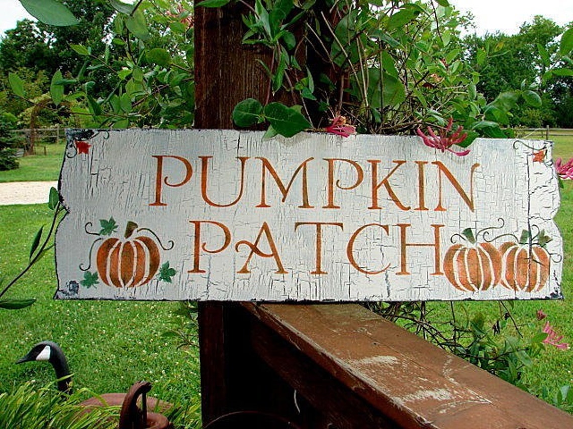 PUMPKIN PATCH Signs | Fall Signs | Seasonal Signs | Pumpkins Signs ...