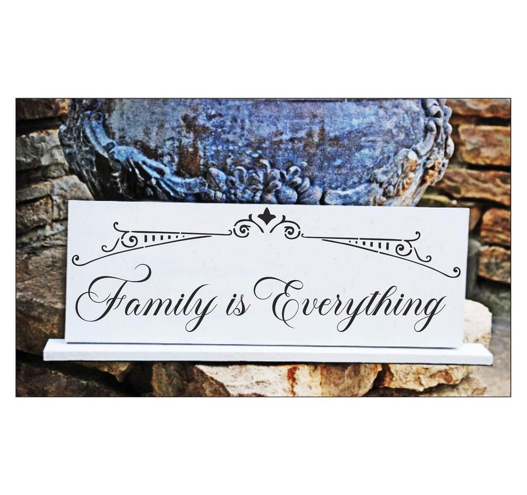 Family is Everything Sign | Wood Family Sign | 4 Sizes | Family Sign ...