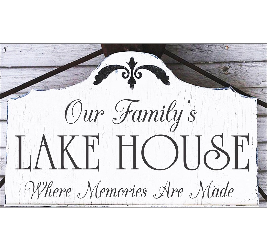 Custom Family Sign | Custom CABIN Sign | Custom Beach House Sign | Lake ...