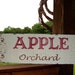 APPLE Orchard Sign 10X24 Vintage Style Signs Handmade Shabby - Etsy