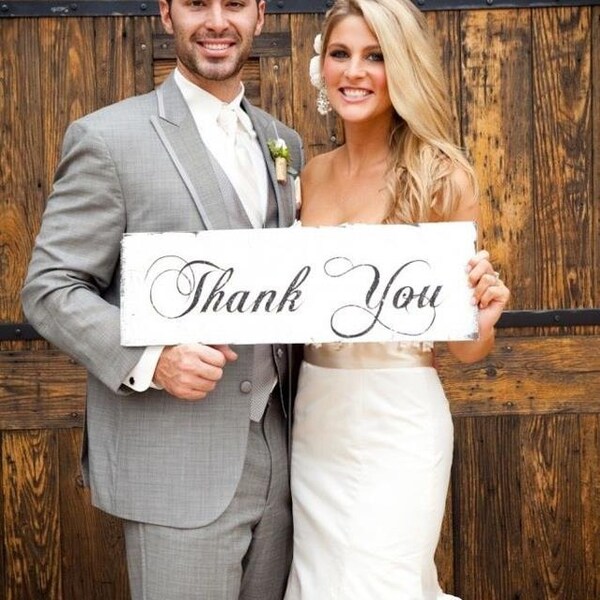 Thank You Photo Prop - Etsy