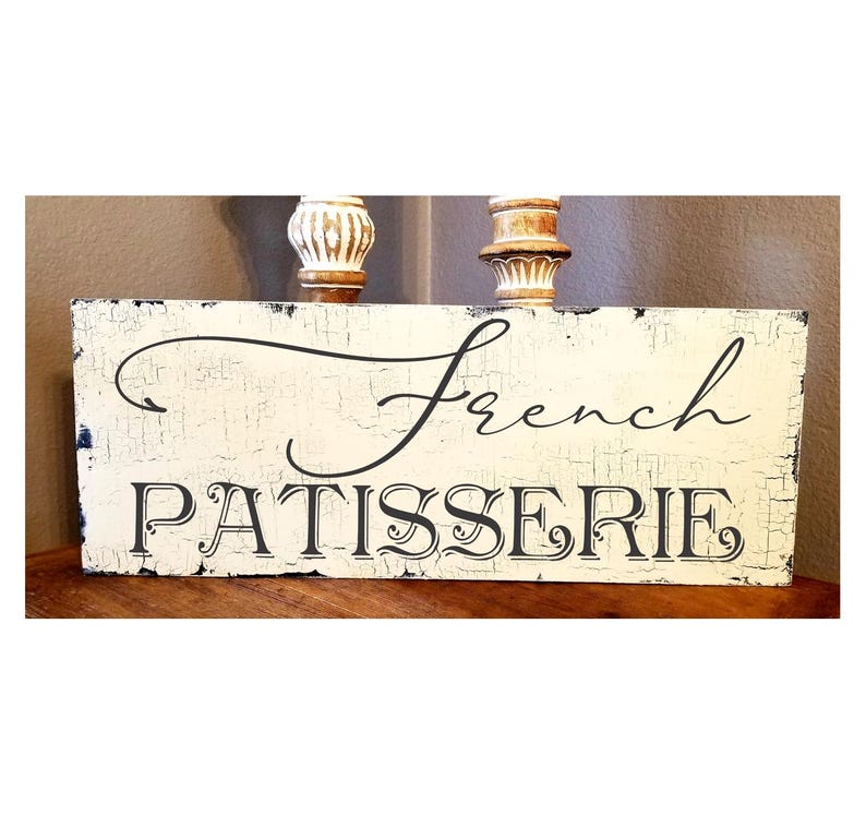 French PATTISSERIE Sign | French Sign | French Kitchen Sign | French ...