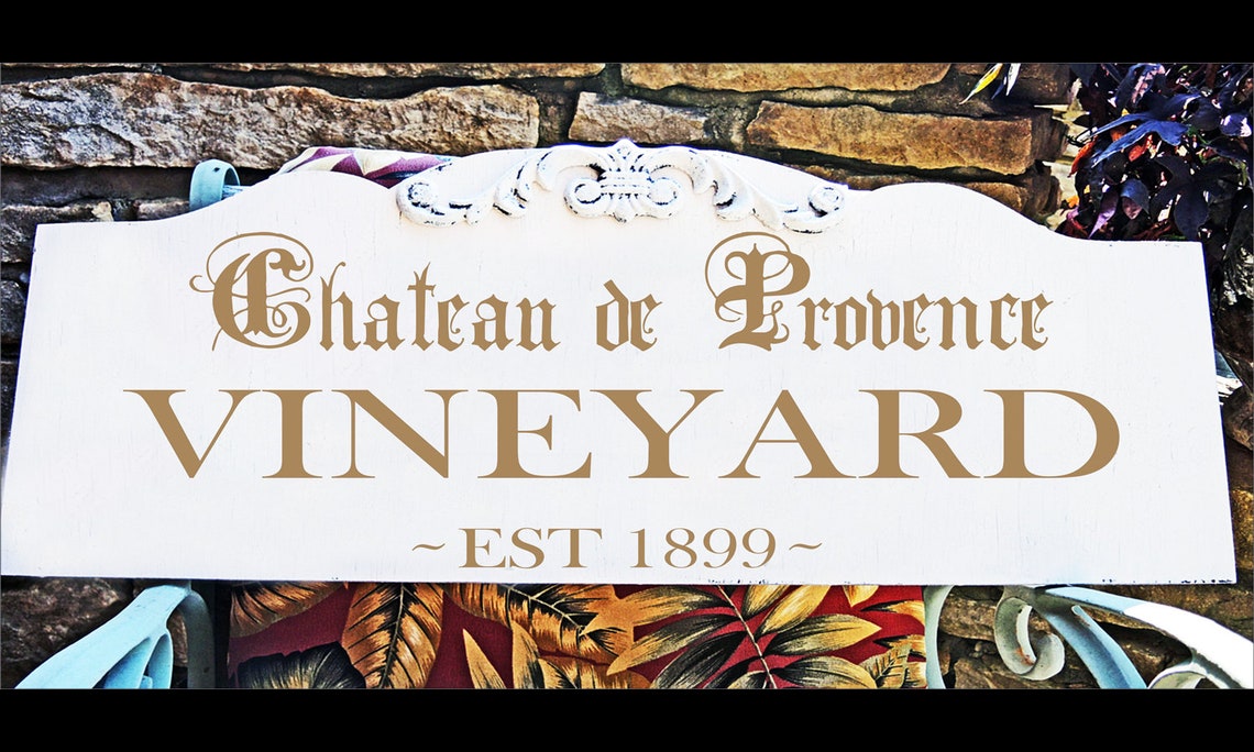 Cafe De Paris Sign French Signs French Country Kitchen Sign Vintage ...