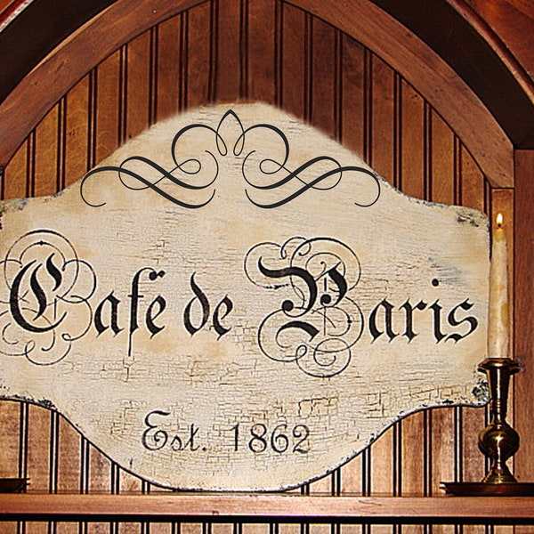 Paris Signs - Etsy