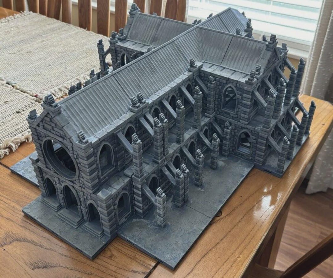 Tabletop Cathedral - D&D, Pathfinder, Warhammer - Etsy