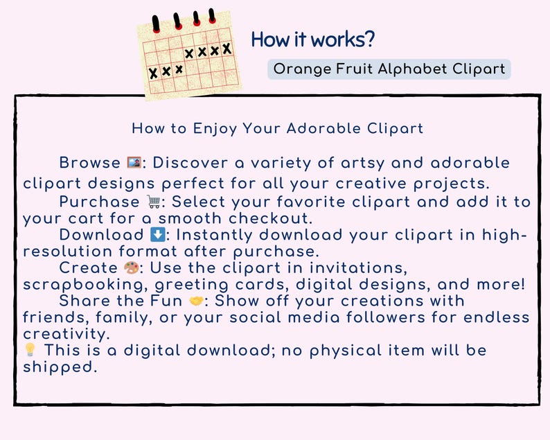 Fruity Alphabet Clipart, Orange Fruit Alphabet Clipart, Watercolor ...