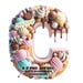 Ice Cream Alphabet Clipart, Oozing Dripping Letters PNG, Sweet Dessert ...