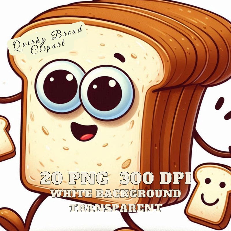 Bread Clipart Bread - Etsy