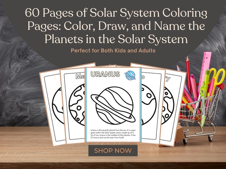 Solar System Coloring Pages Planets Coloring Book Kids Coloring Idea ...