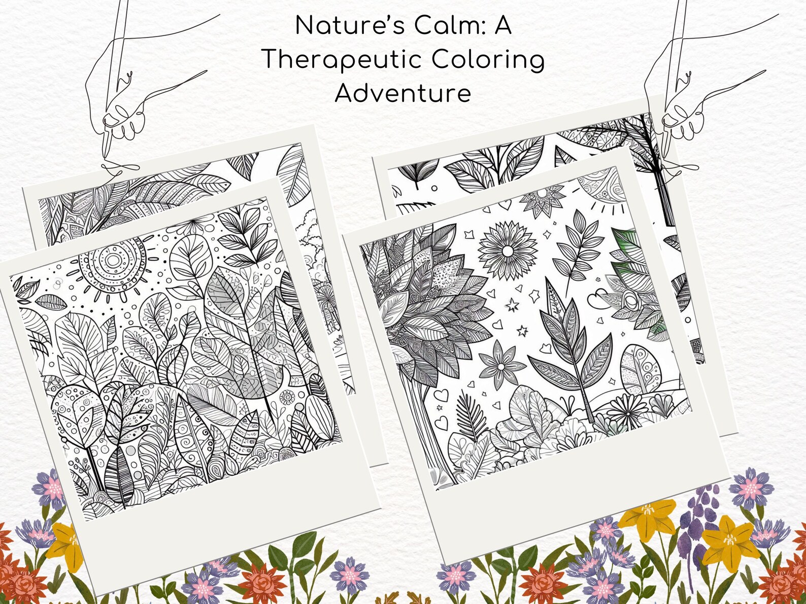 50 Nature-themed Coloring Pages for Neurodiverse Kids, Neurodiversity ...