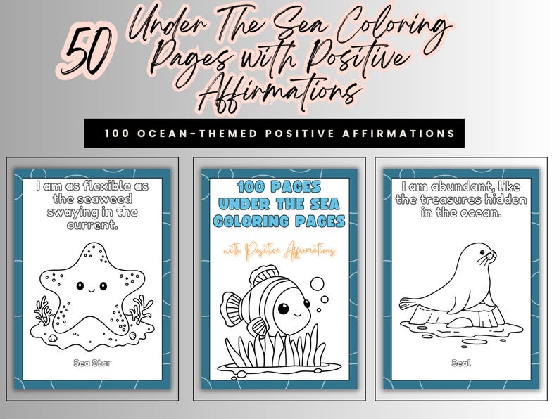 Under the Sea Coloring Pages, Underwater Ocean Childrens Colouring ...