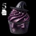 Halloween Witch Hat Cupcake Clipart: Spooky PNG Digital Download - Etsy