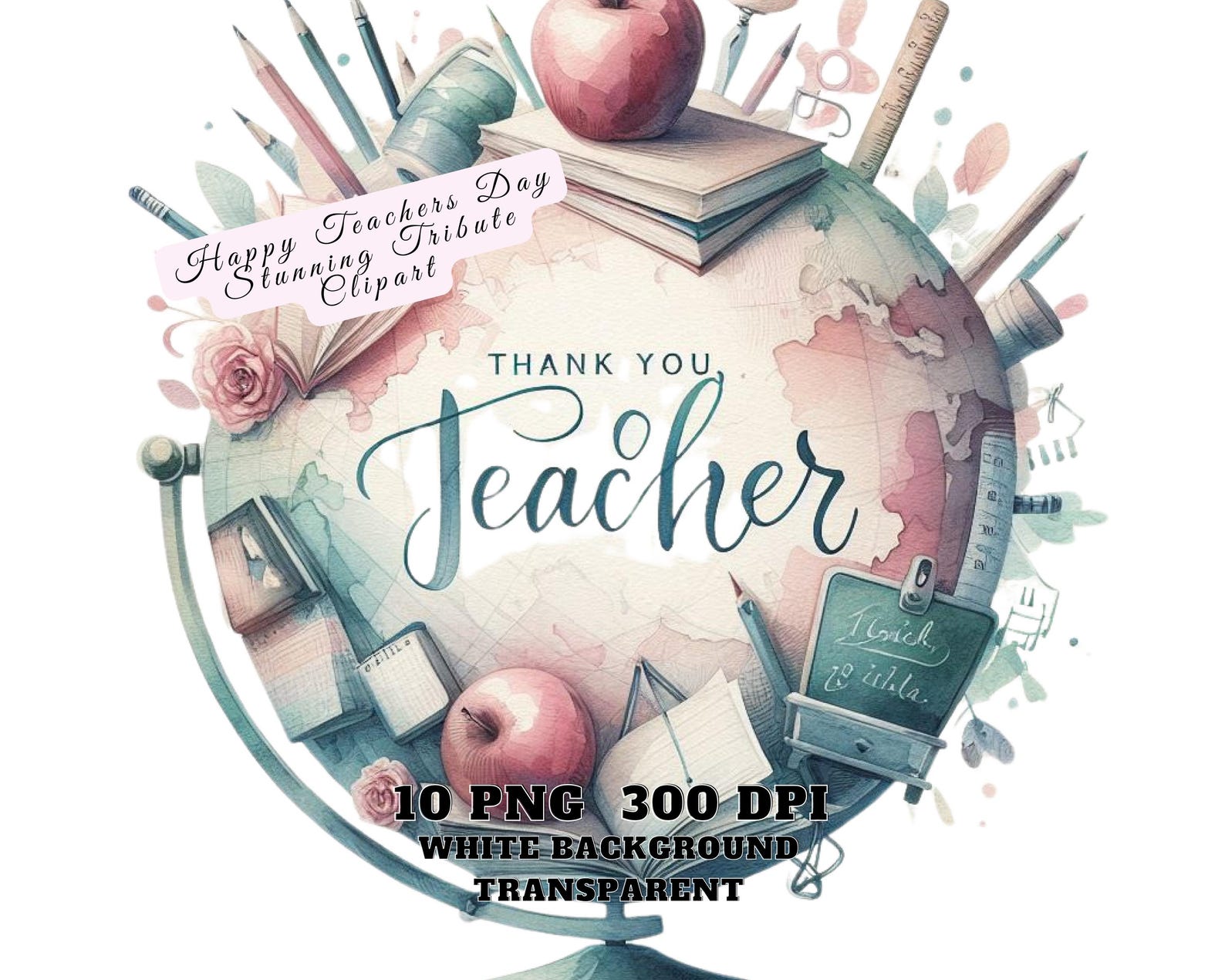 Teachers Day Clipart, Happy Teachers Day Stunning Tribute Clipart ...
