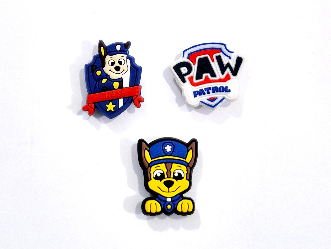 PAW Patrol Croc Charm: PVC Cartoon Chase Dog Shoe Jibbitz Decoration - Etsy