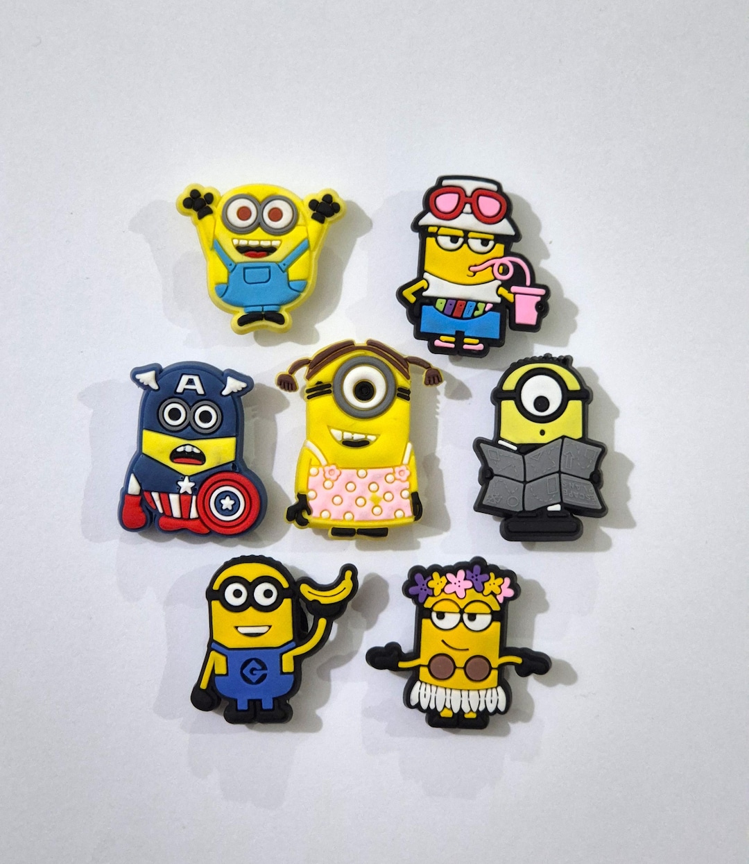 Minions Croc Shoe Charms | Minions Movie Despicable Me Themed Jibbitz ...