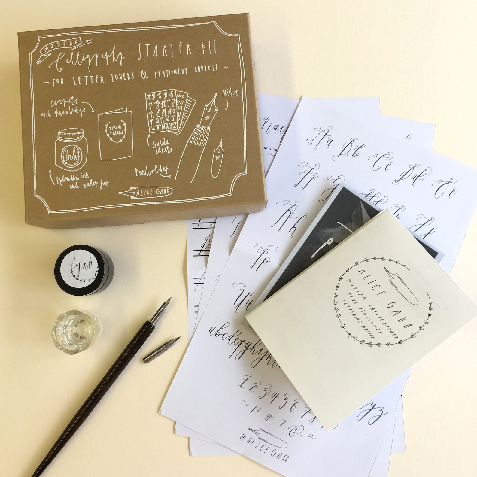 Calligraphy Starter Kit - Etsy