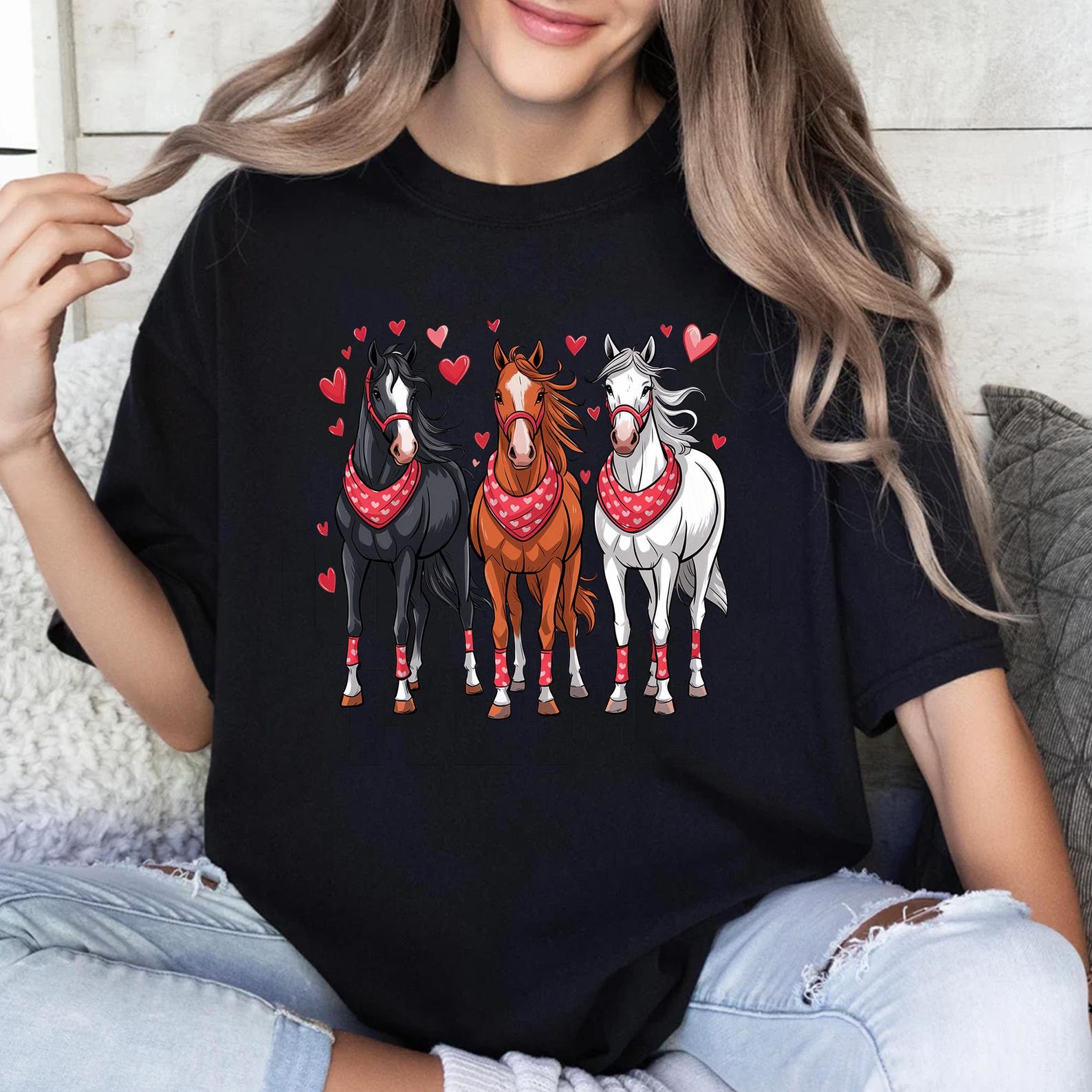 Valentine Horse PNG, Valentines Day Png, Horse Lover Png, Western ...