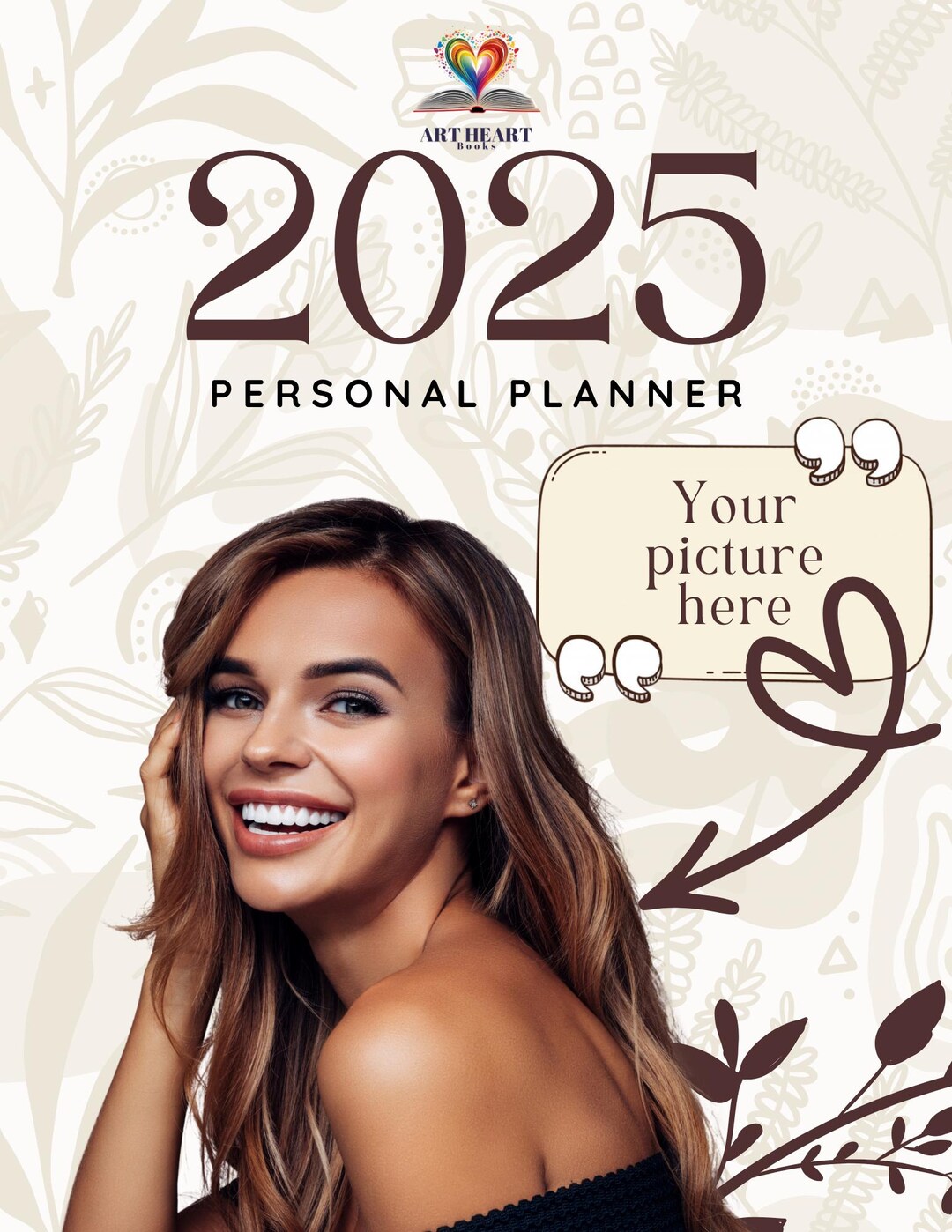 2025 Personal Life Planner With Customizable Cover, Yearly Goal Tracker ...