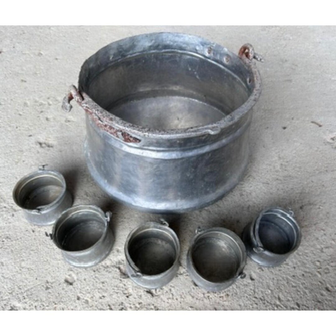 Wicca Copper Cauldron Set, Witch Home Decor Metallic Pot, Durable ...