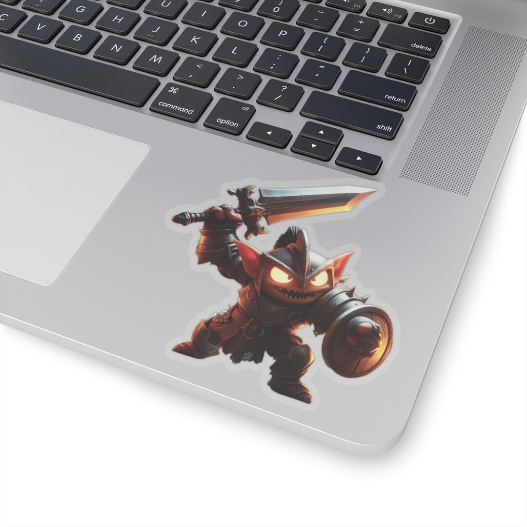 Kobold Barbarian Sticker, D&D Decal, Scary TTRPG Attack, Gaming Fan ...