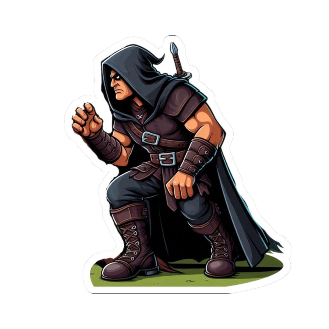 Goliath Rogue Sticker: Playable Dnd Character, TTRPG Decal - Etsy