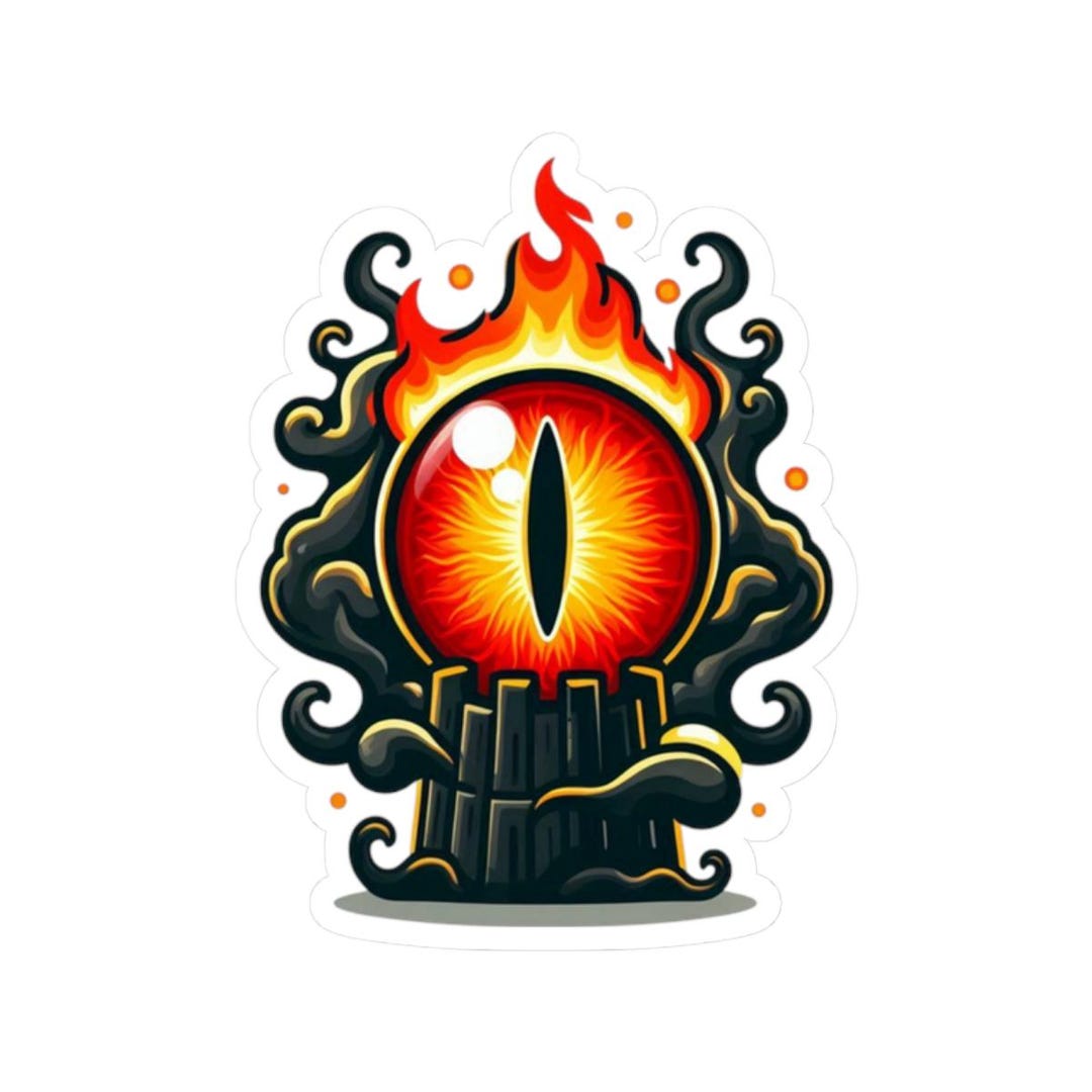 LOTR Inspired Decals, Eye of Sauron, Laptop Decals, Cute Characters for ...