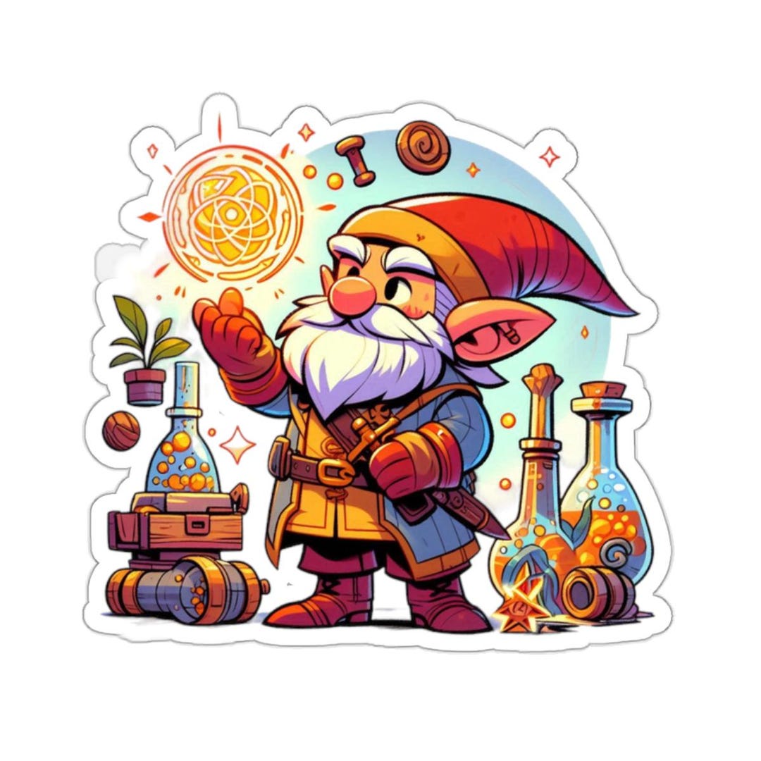 Dnd Character Stickers: TTRPG Species & Classes, Dungeon Master Gift - Etsy