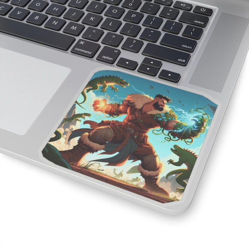 Firbolg Druid Stickers, TTRPG, Dnd Decal, Gaming Fantasy Gift, Birthday ...