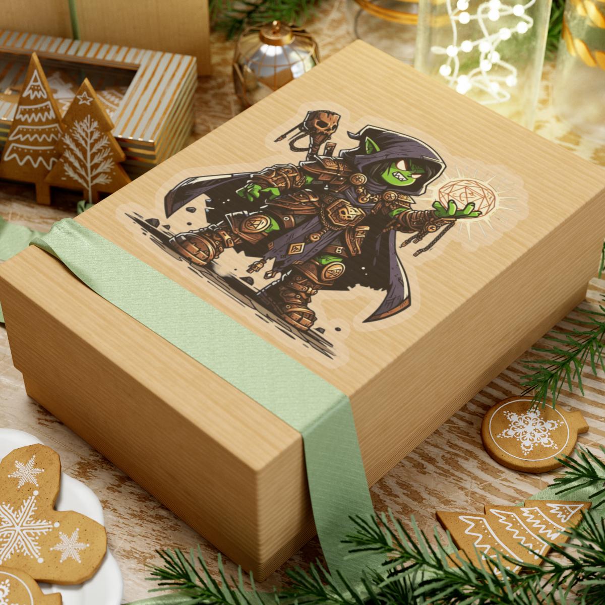 Large and Small Fantasy Dnd/ttrpg Orc Cleric Character Stickers Gifts ...