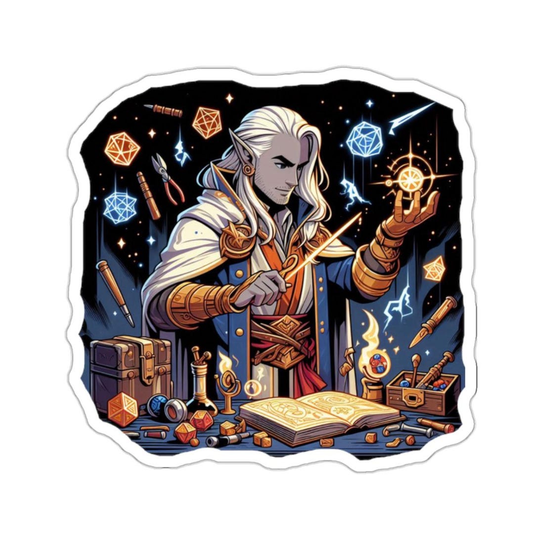 Dnd Character Stickers: TTRPG Species & Classes, Dungeon Master Gift - Etsy