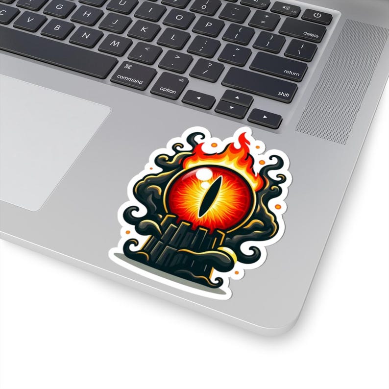 Eye of Sauron Sticker, LOTR Inspired Decal - Etsy