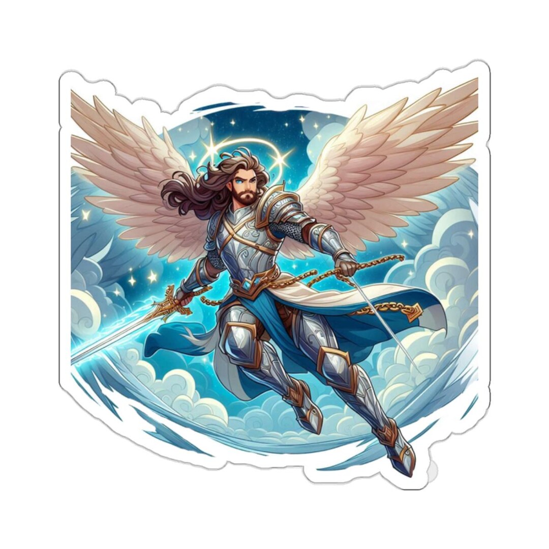 Playable TTRPG, Celestial Fighter, Dnd Characters, Kiss-cut Stickers ...