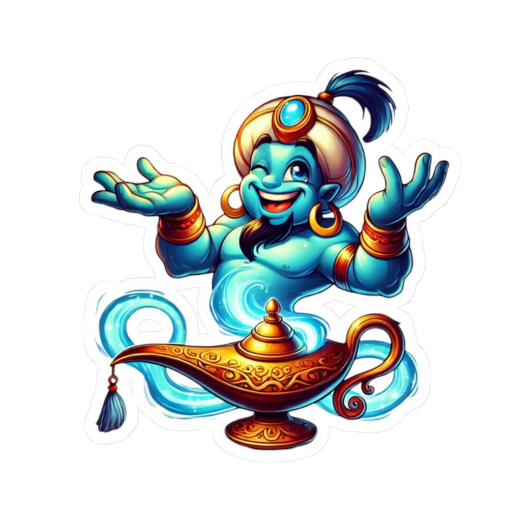 Djinn Genie Decal Stickers: TTRPG Dnd Campaign Enhancing Stickers - Etsy