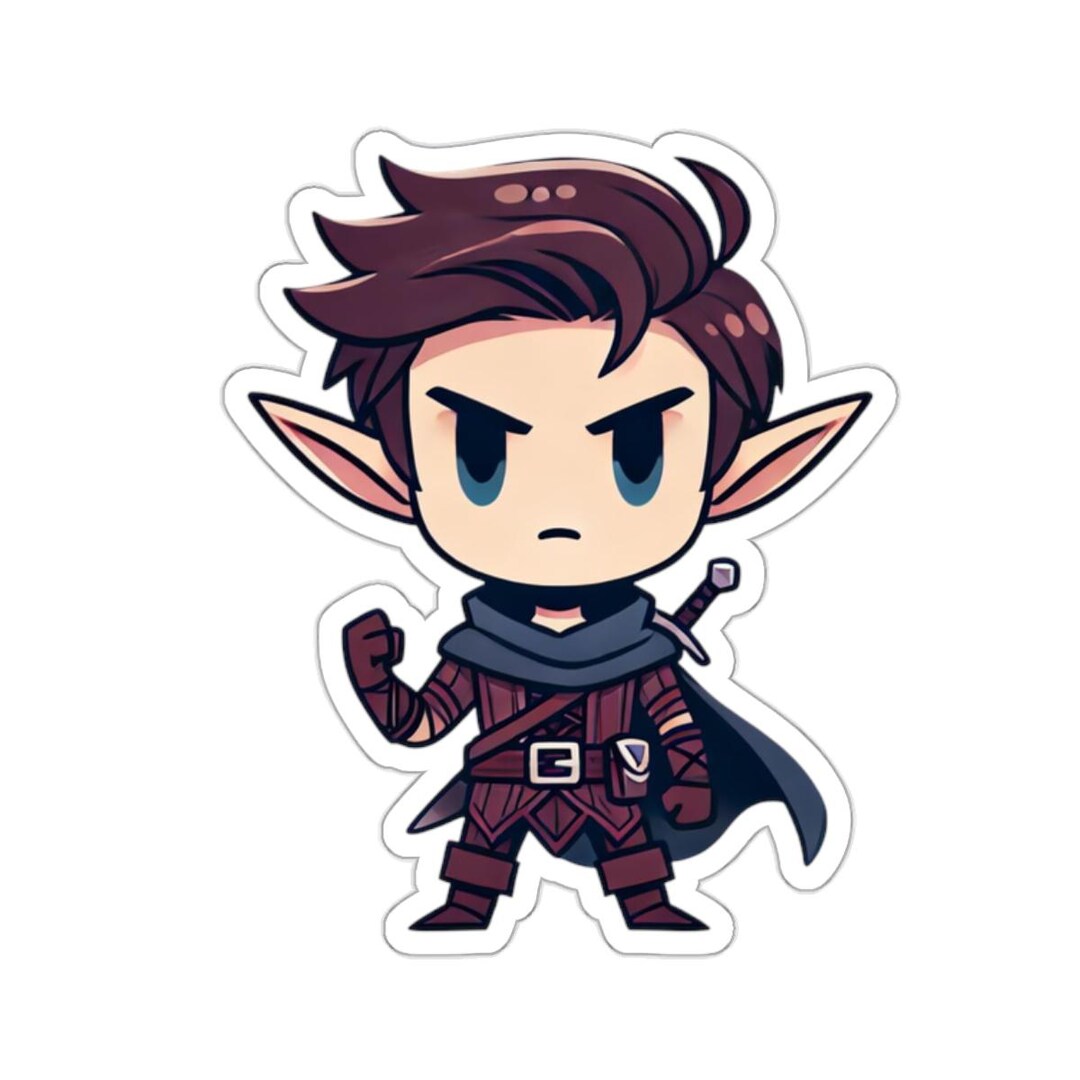 Elf Rogue Cute Playable Characters TTRPG RPG High Fantasy Dnd Cute ...