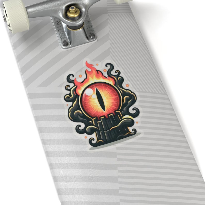Eye of Sauron Sticker, LOTR Inspired Decal - Etsy