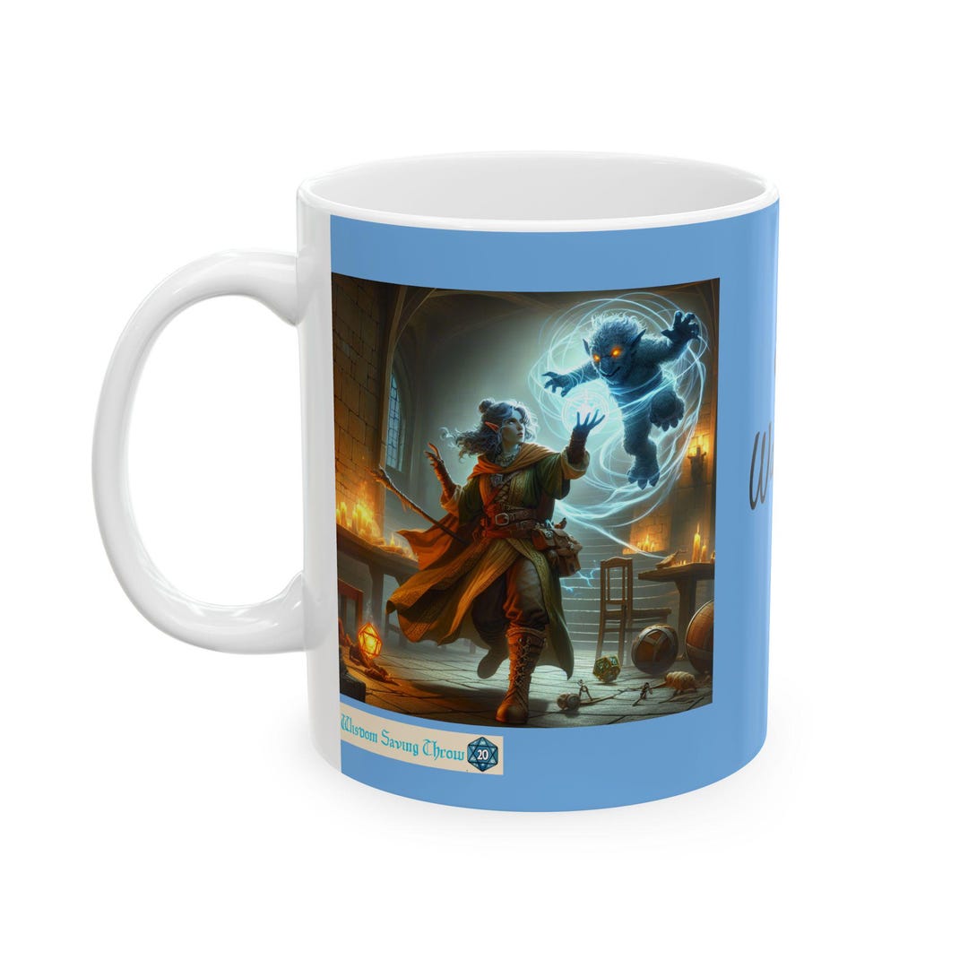Arcane Archetypes Elf Warlock Ceramic Mug Unleash the Power of the Fey ...