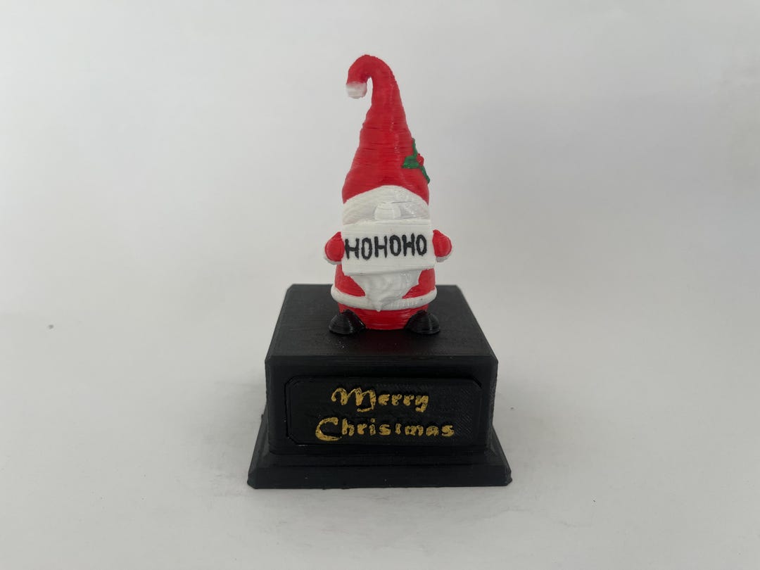 Personalized Gnome Trophy, Best Decorated Tree, Christmas Decor Contest ...