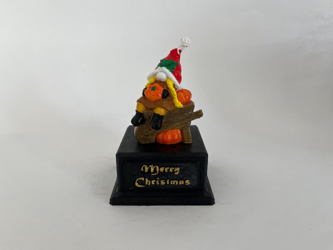 Personalized Gnome Lady Trophy, Ugly Sweater, Tree Ball, Christmas ...