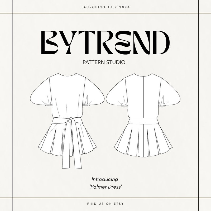 Godet Dress Pattern - Etsy UK