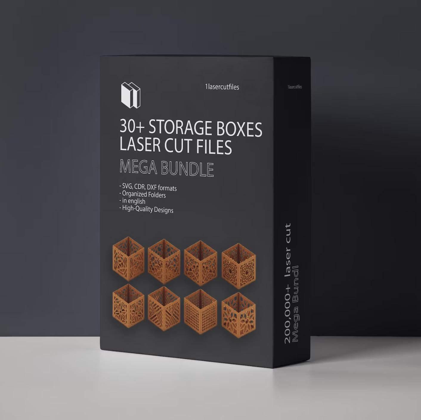 Laser Cut Files Mega Bundle 200,000 Set DXF SVG 3D 2D Cut Designs CNC ...