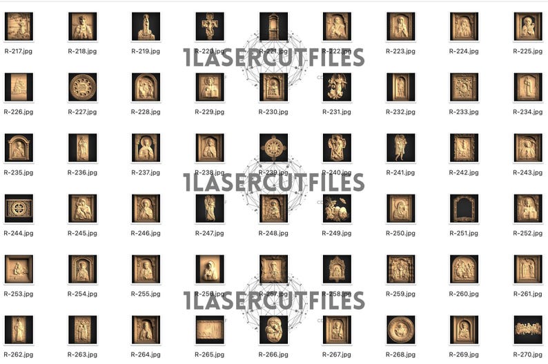 Christian 400 Bundle STL CNC 3D Files for Router Machines Printers Cnc ...