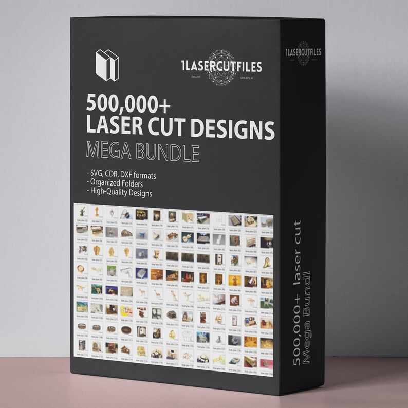 Mega BUNDLE LASER CUT & Engraving Files | 500k Designs for Diode CO2 ...
