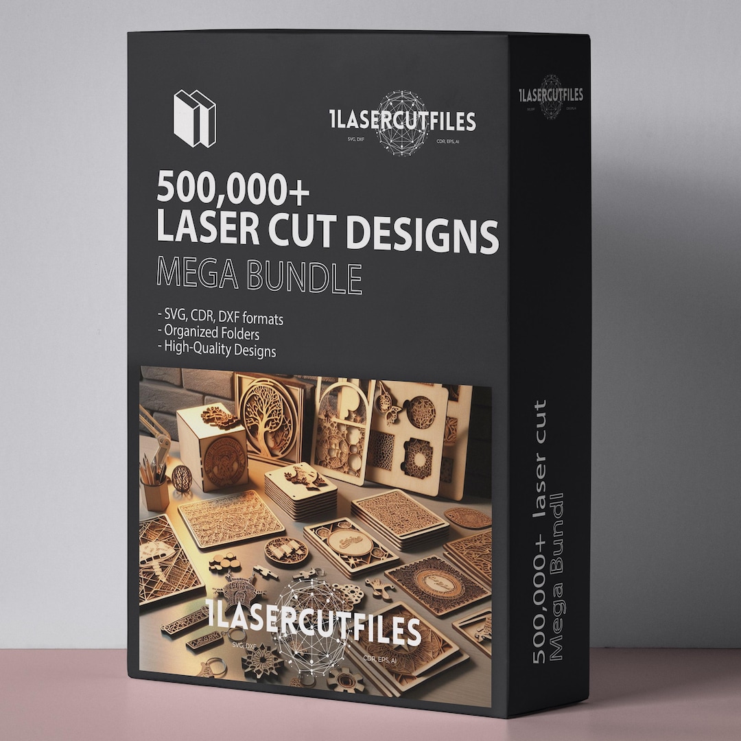 Mega BUNDLE LASER CUT & Engraving Files | 500k Designs para Lasers de ...