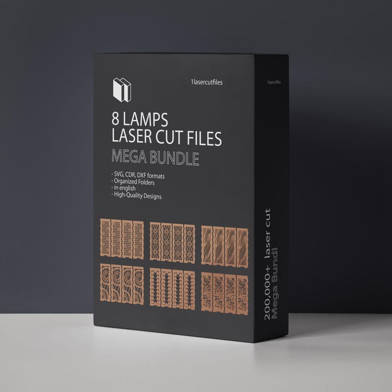 Laser Cut Files Mega Bundle 200 000 Set DXF SVG 3D 2D Cut Designs CNC ...