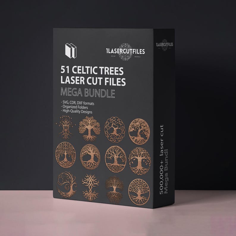 Mega BUNDLE LASER CUT & Engraving Svg Dxf Files | 500 000 Designs for ...