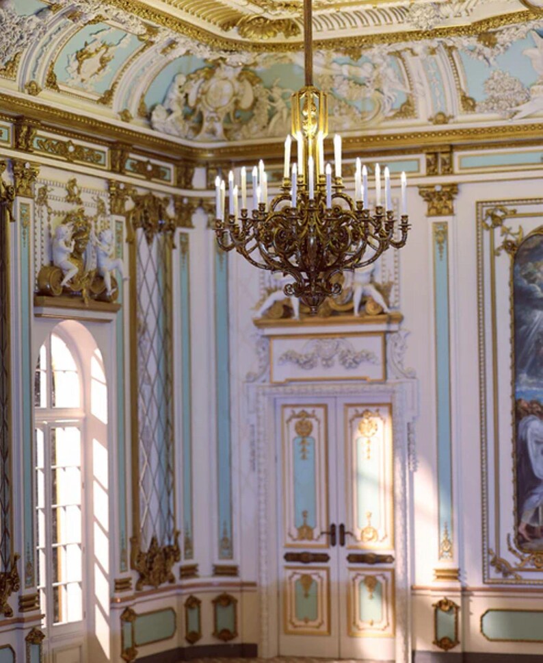 Miniature Baroque Magnificent Palace - Etsy