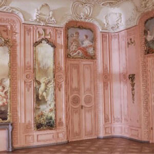 Pink Rococo Dollhouse - Etsy