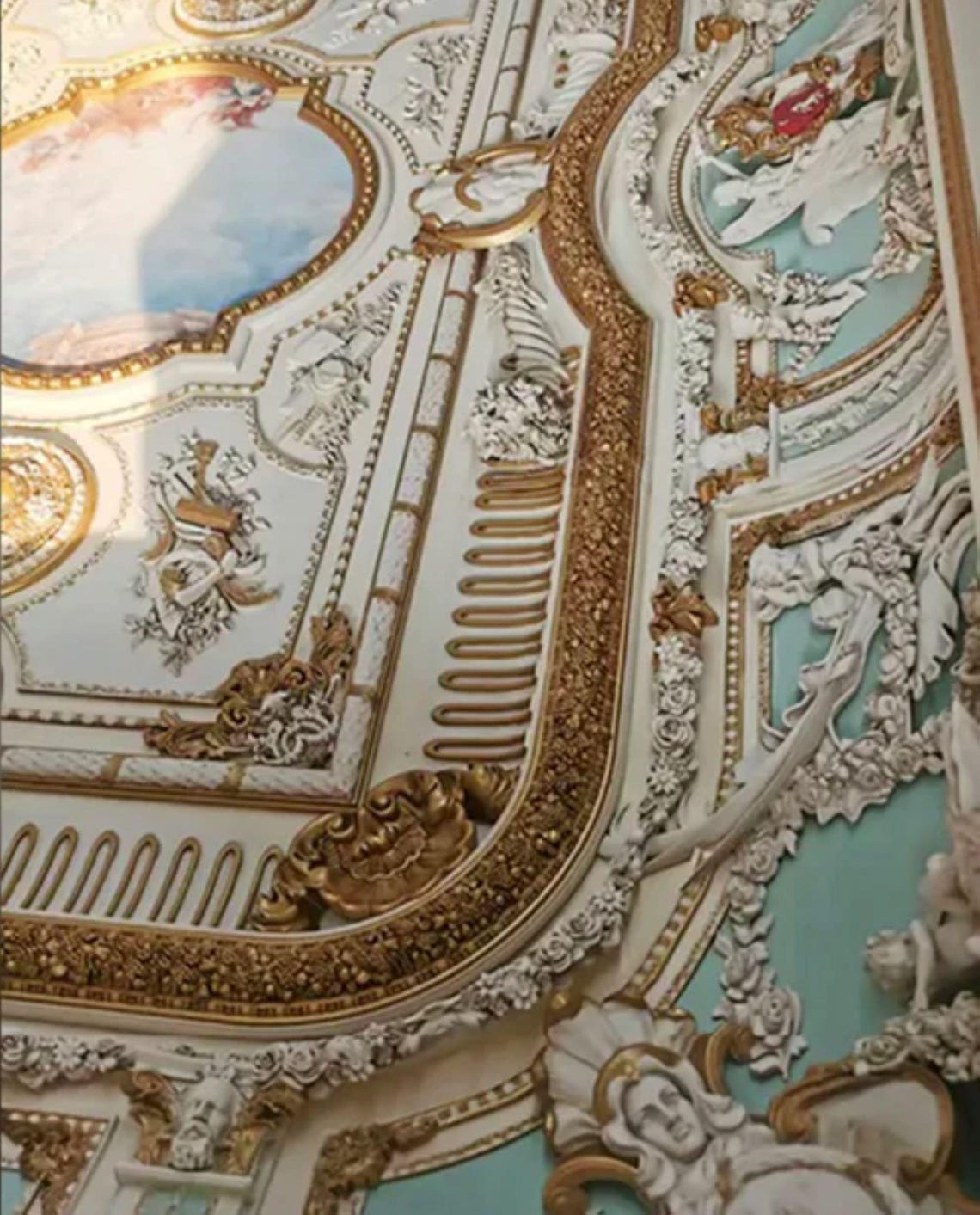 Miniature Baroque Magnificent Palace - Etsy