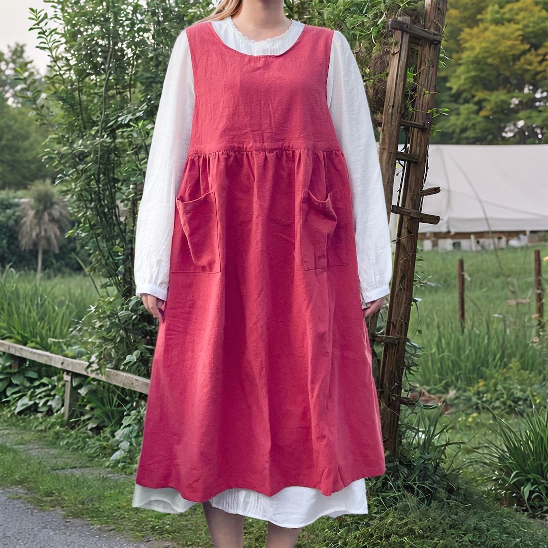 Vintage Japanese Style Aprons, Retro Apron, Aprons for Women, 6 Colors ...