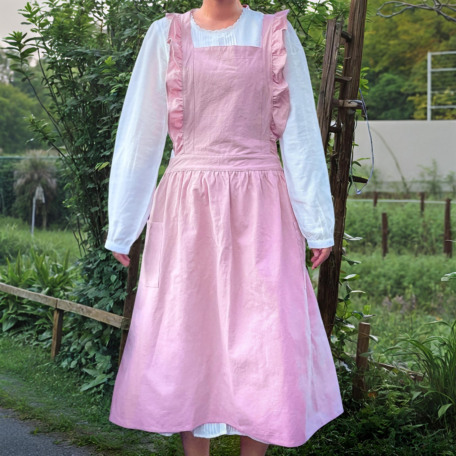 Vintage Japanese Style Aprons, Retro Apron, Aprons for Women, 6 Colors ...